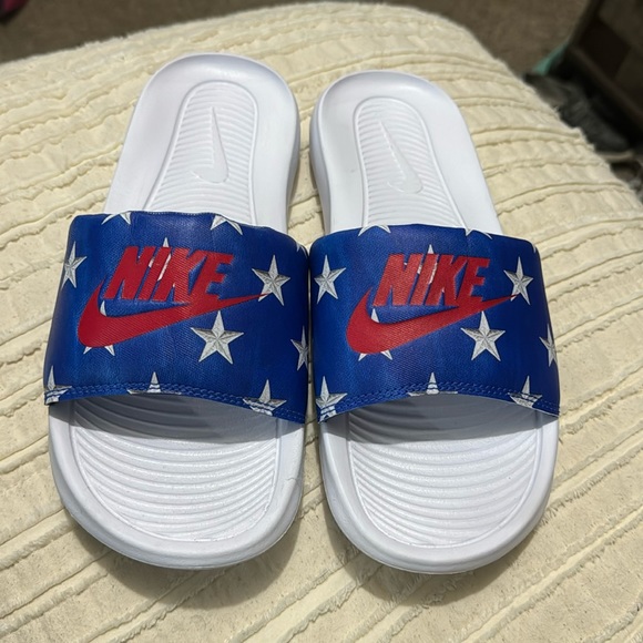 Nike | Shoes | American Flag Nike Slides | Poshmark